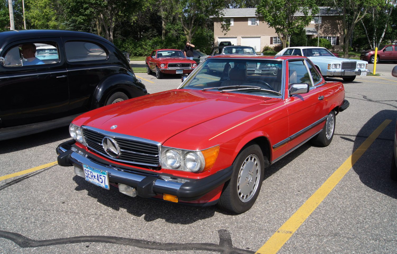 Mercedes-Benz SL (R107, facelift 1985) 500 SL CAT V8 (223 Hp) Automatic
